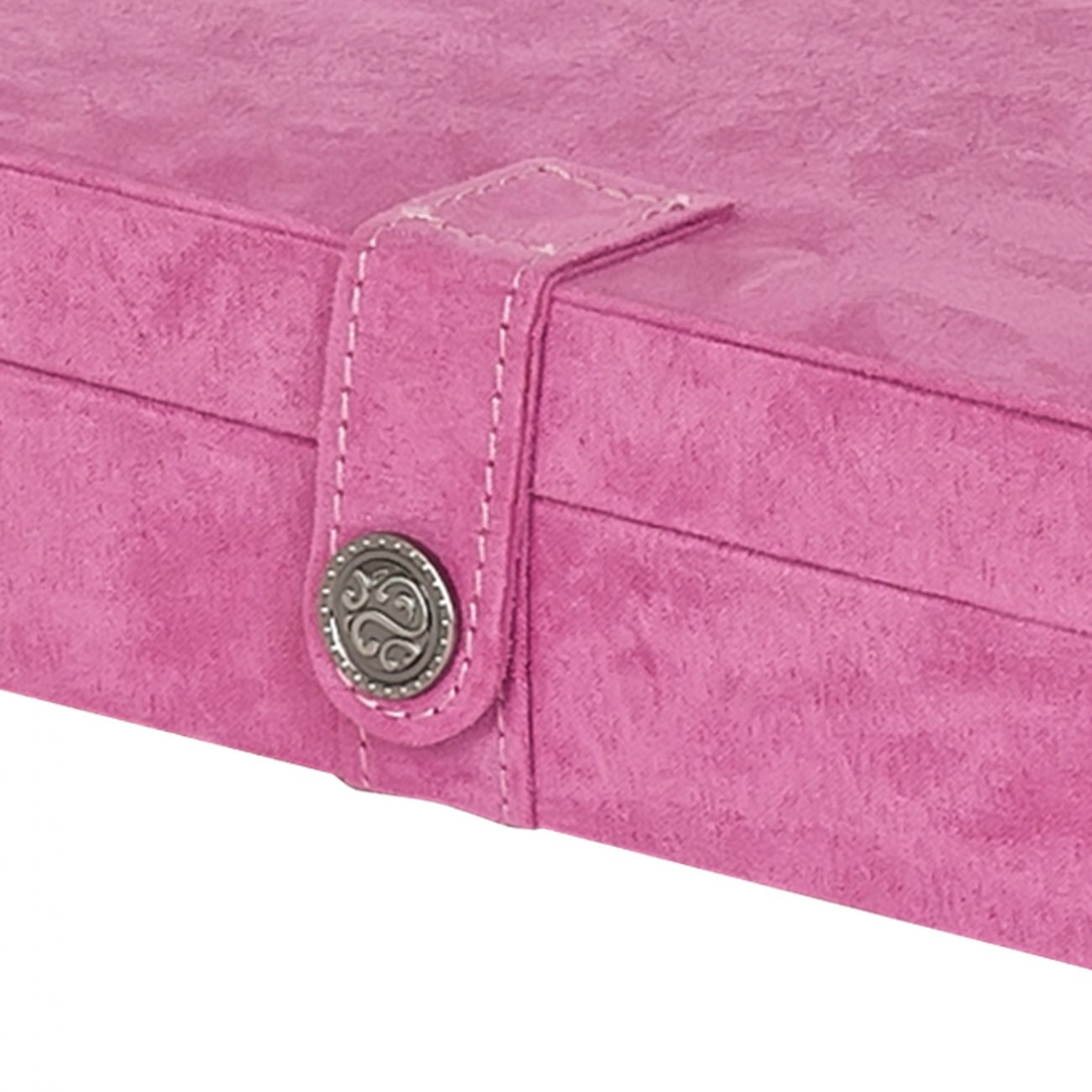 Black, Red, Pink, and Aqua Colored, Stylish 24 Section Plush Fabric ...