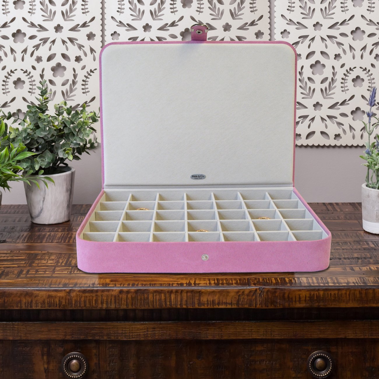 Cameron Fabric Jewelry Box | Mele - US